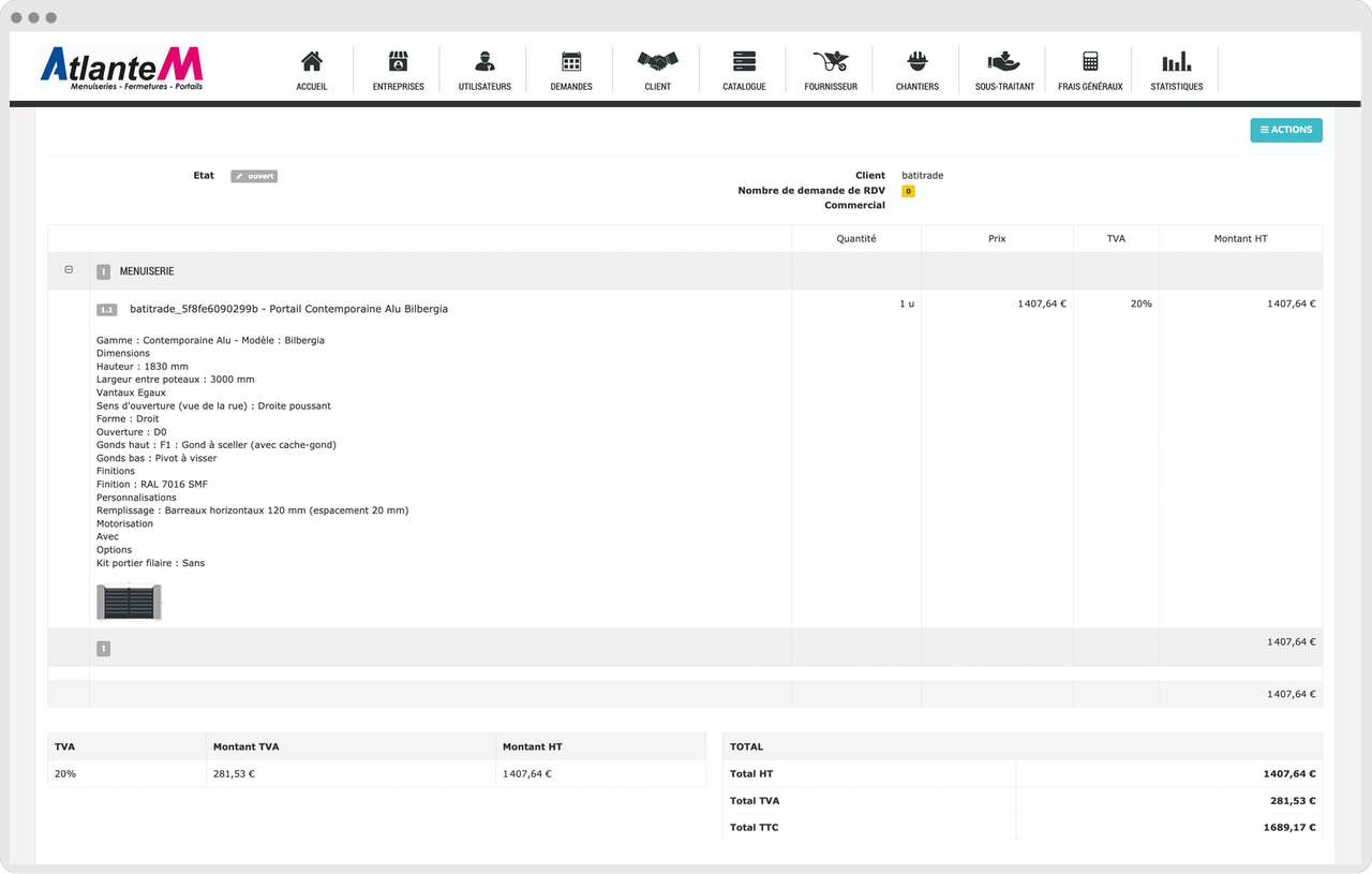 Connecteur Devibox | BatiTrade Connect