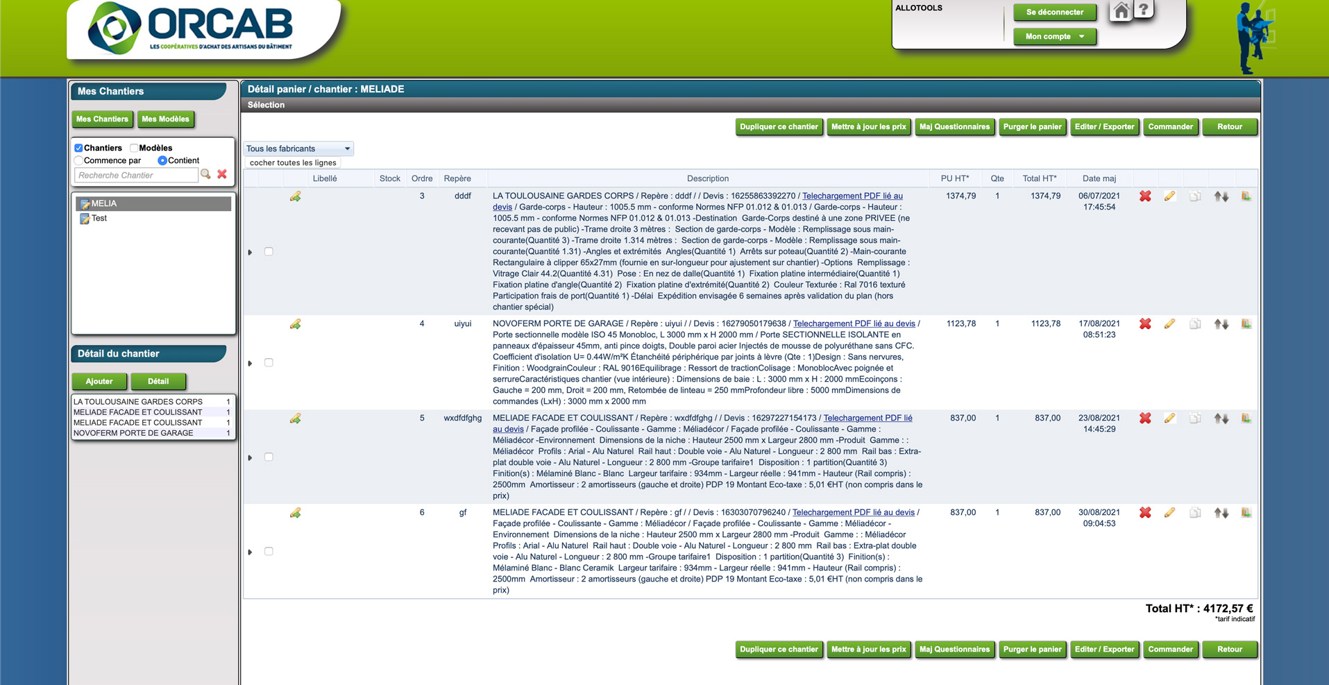 Connecteur Dfiweb | BatiTrade Connect